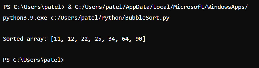Python Program for Bubble Sort - Coding Connect
