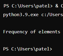 Python Program to Count the Frequency of Elements in a List - Coding ...