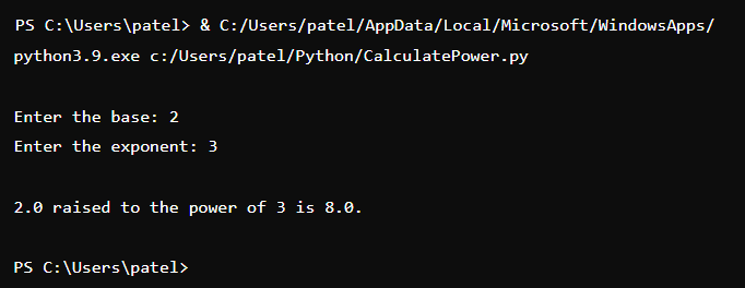 Python Program to Calculate the Power of a Number - Coding Connect